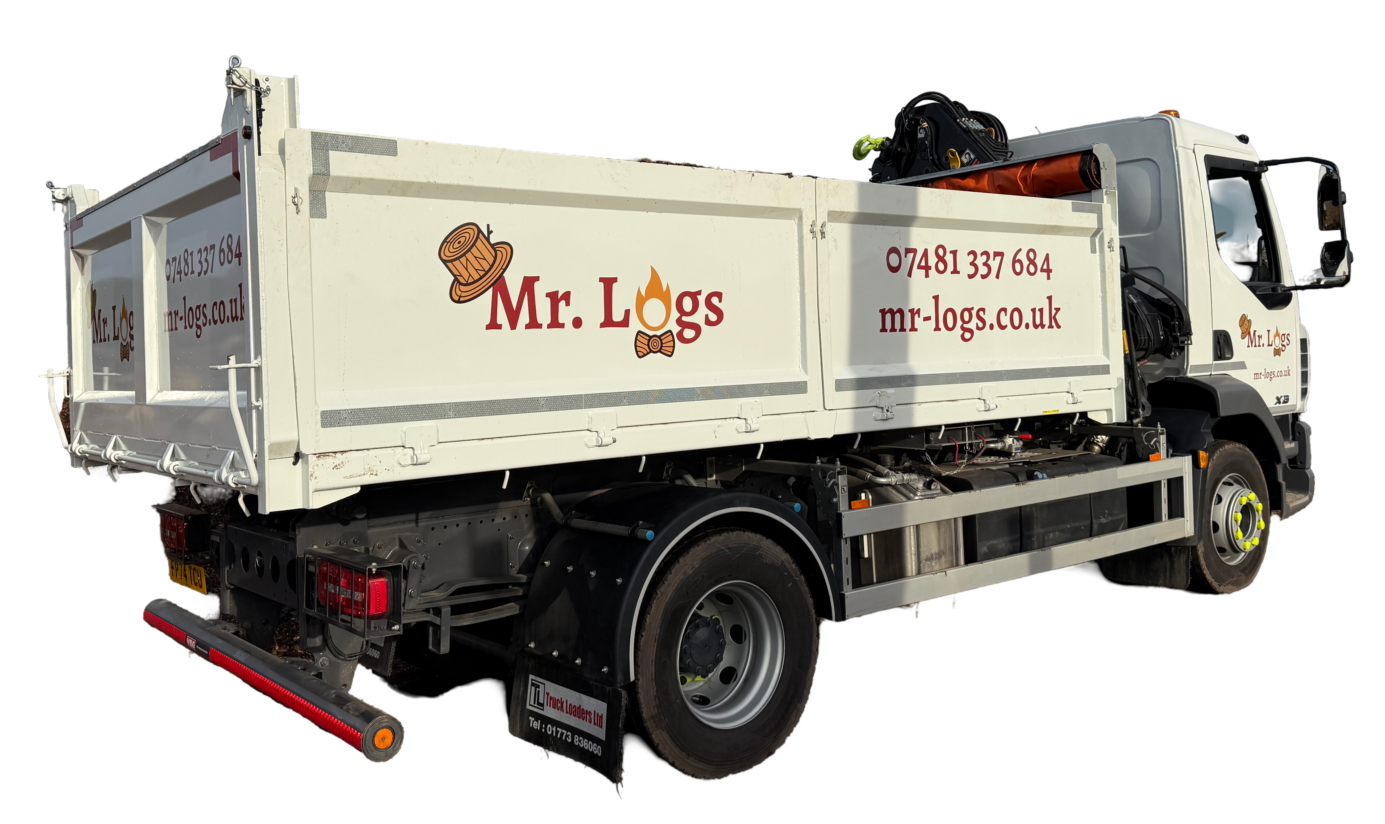 Lorry Load of PAS100 Compost – Mr. Logs